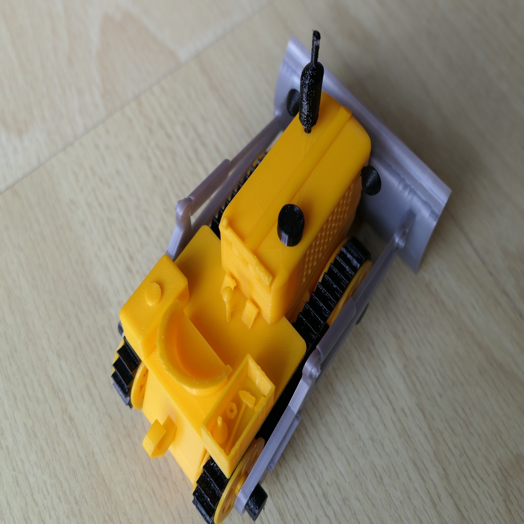 Vintage Bulldozer V2 by Nick_Groot | Download free STL model ...