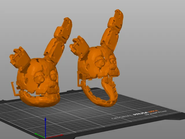 fnaf mask spring trap by Krovi23 | Download free STL model | Printables.com