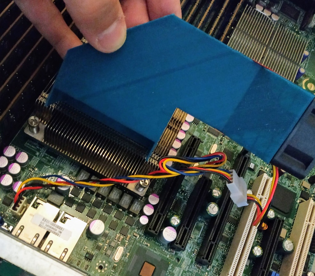 2U Rackable Systems Chassis Fanshroud for Supermicro X8DTI-F CPU by ...