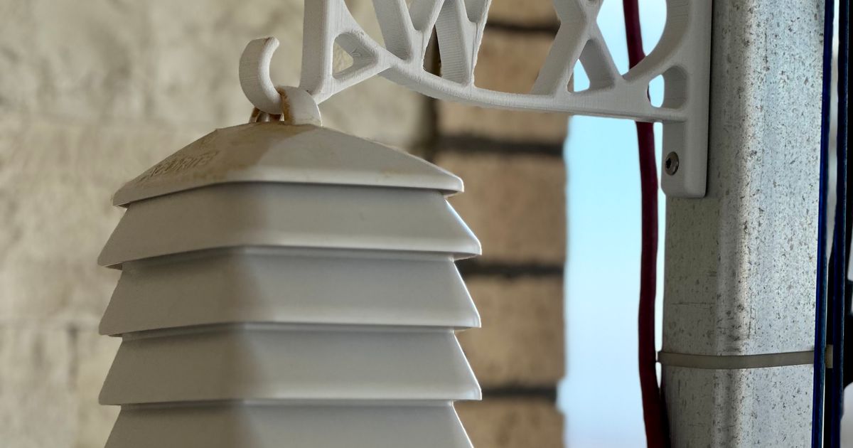 Stevenson Screen Hook by Big Dipper | Download free STL model ...