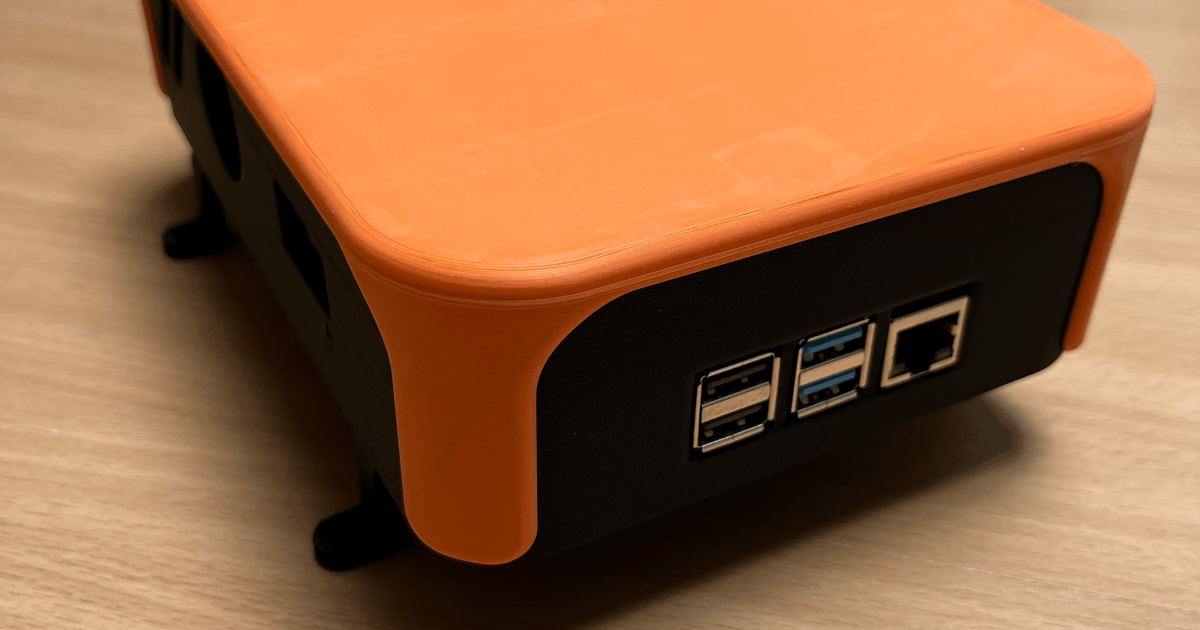 Case for Raspberry Pi 4 by Jackaxe_3 | Download free STL model ...