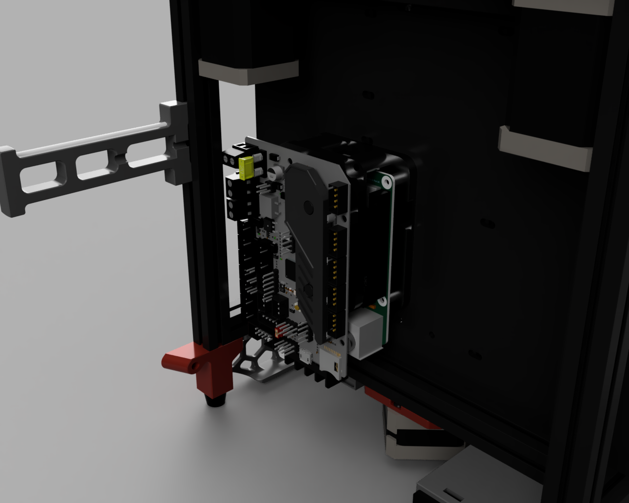 BTT E3 V3 and PI 3B stack mounting on Voron 0.1 by Breexly | Download ...