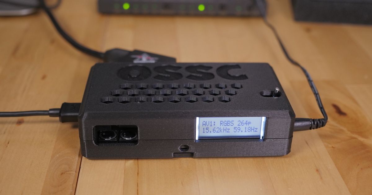 OSSC replacement case (HDMI version) by Retro Frog | Download free STL ...