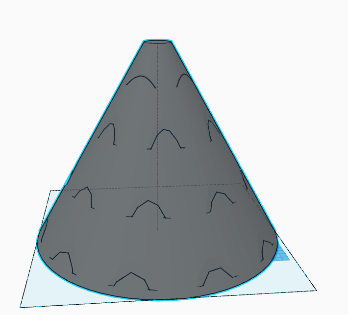 Cone Photo holder von Christopher Quezada | Kostenloses STL-Modell ...