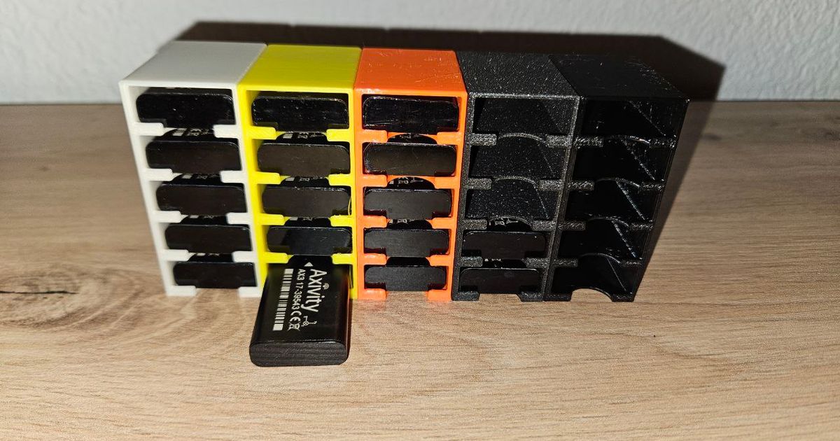 Axivity AX3 Sensor Shelf by lebalz | Download free STL model ...