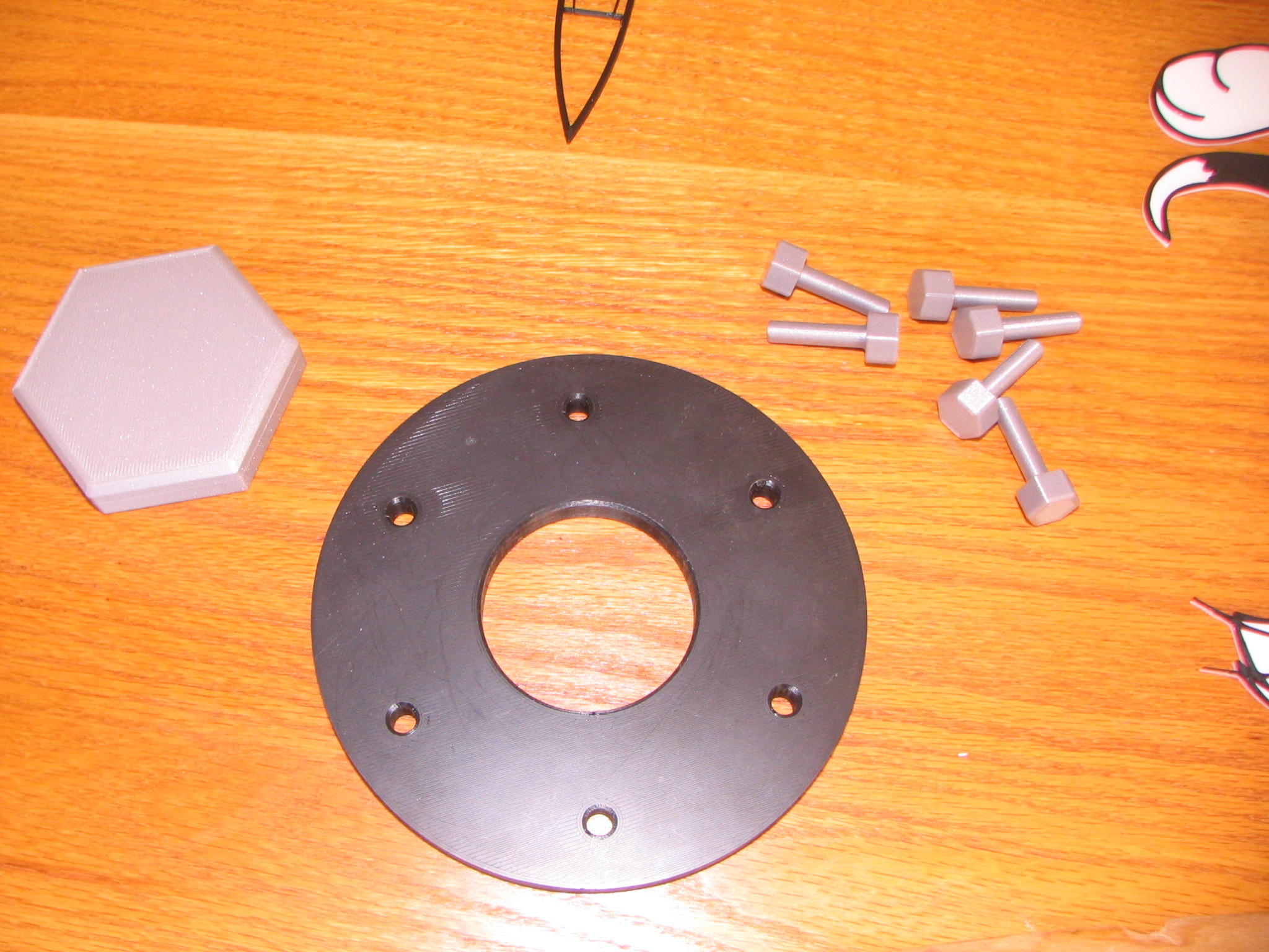 Wall Mount For A Display Propeller by idaho bill | Download free STL ...