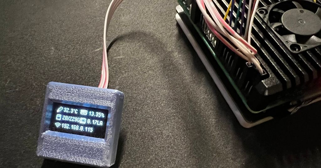 Retoo OLED Display 0,96 (0.96) Zoll SH1106 Case por ElPolloDiablo ...