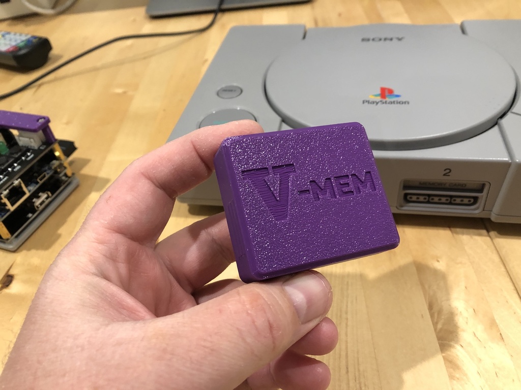 Interact/Datel V-MEM case for Playstation (Virtual Memory Card System ...