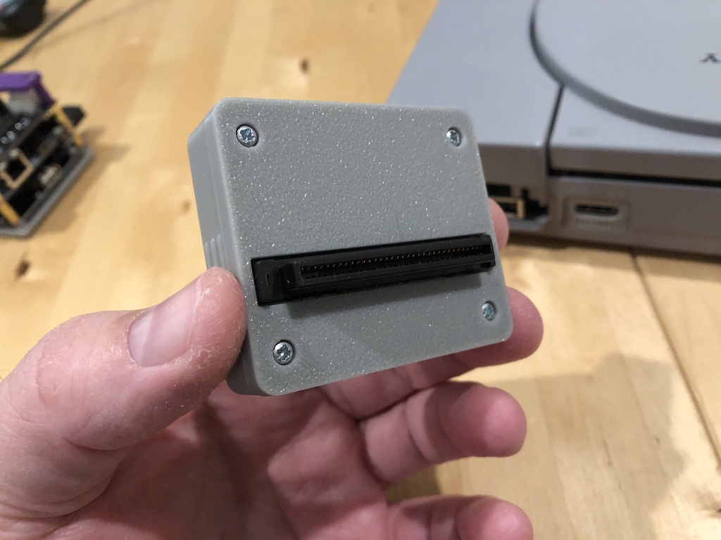 Interact/Datel V-MEM case for Playstation (Virtual Memory Card System ...