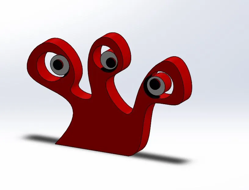 wall monster by yoyo | Download free STL model | Printables.com