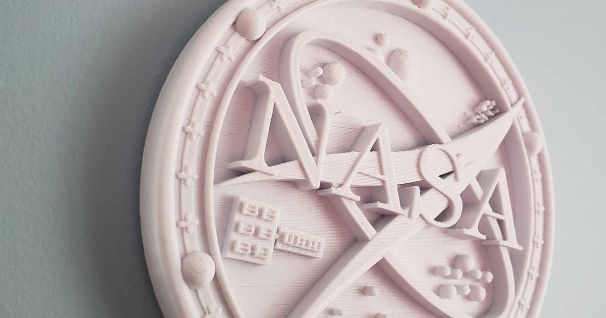 nasa sign by yoyo | Download free STL model | Printables.com