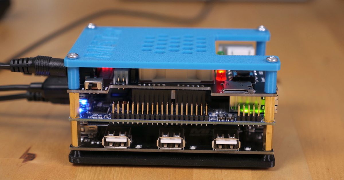 MiSTer FPGA Top and Bottom Plate Case by Retro Frog | Download free STL ...