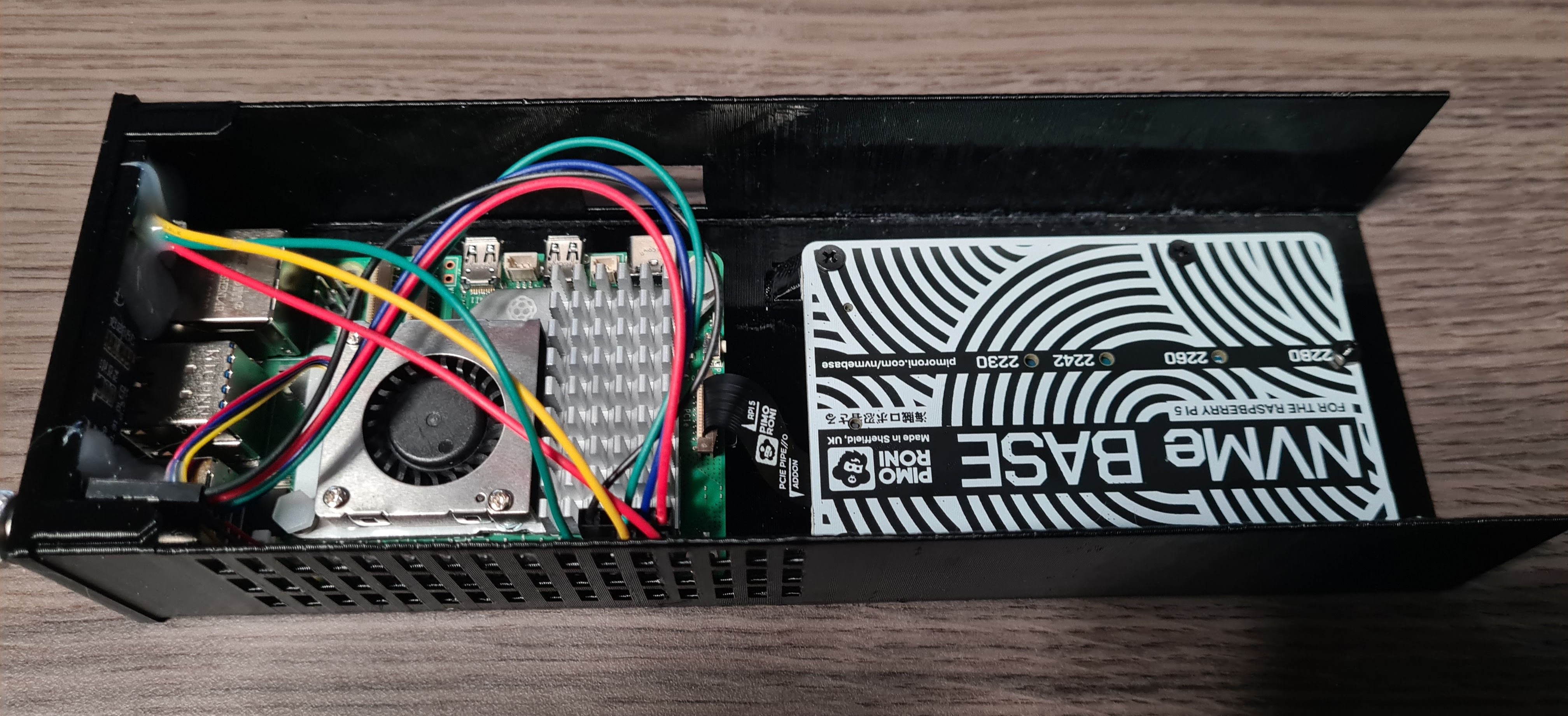 Raspberry Pi 5 + Pimoroni NVMe Base Case by Jorin Vermeulen | Download ... Raspberry Pi 5 + Pimoroni NVMe Base Case by Jorin Vermeulen | Download ...