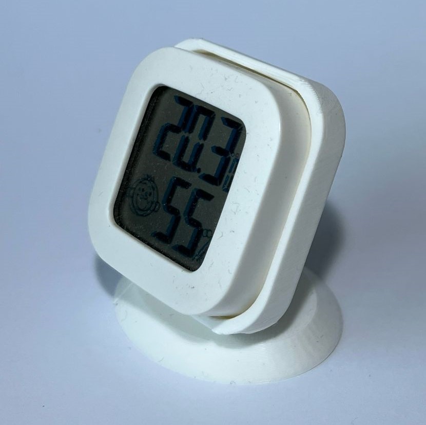 Stand holder for the Flintronic Mini LCD Thermometer by bits and pieces ...