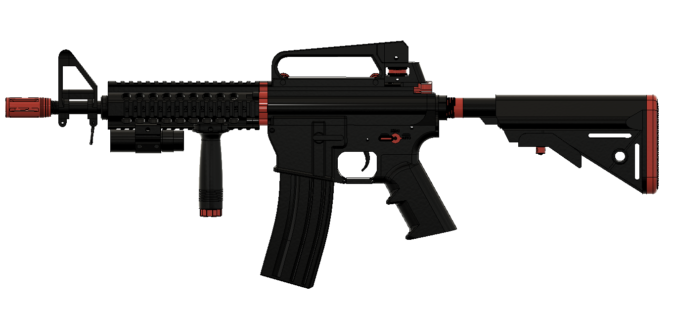 Airsoft MK 18/M4/M16/AR15 by Cooldown | Download free STL model ...