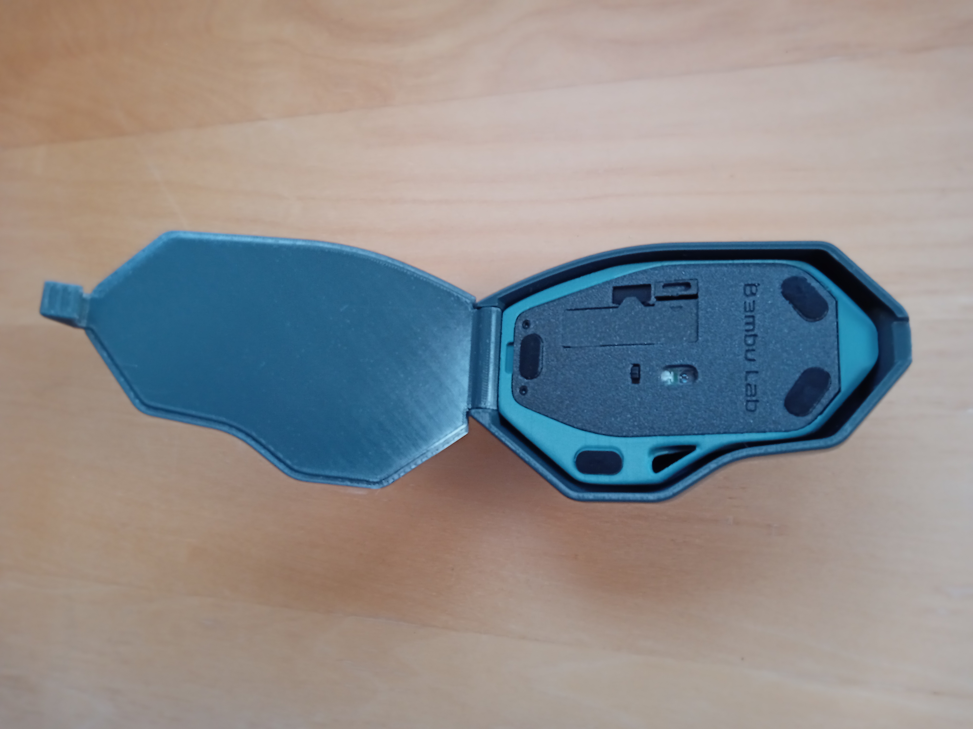 Storage Case For Bambu Lab Wireless Mouse Print In Place Box Für Bambu Lab Maus Par Kjrps
