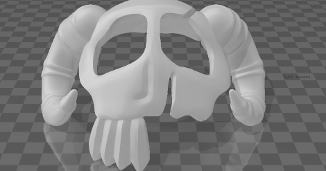 Bleach Nel tu Hollow Mask por KZ Strive | Descargar modelo STL gratuito ...