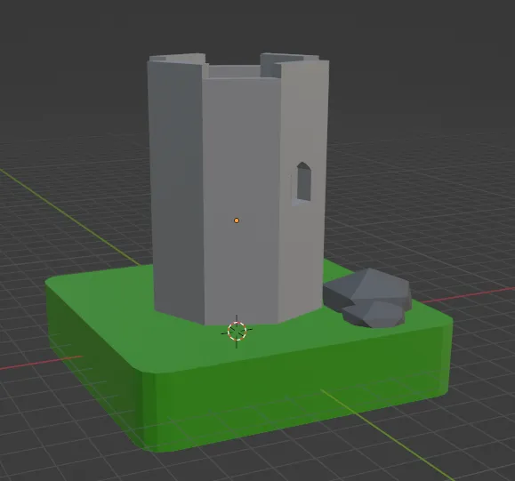 Low Poly Tower by Natedaprinter | Download free STL model | Printables.com