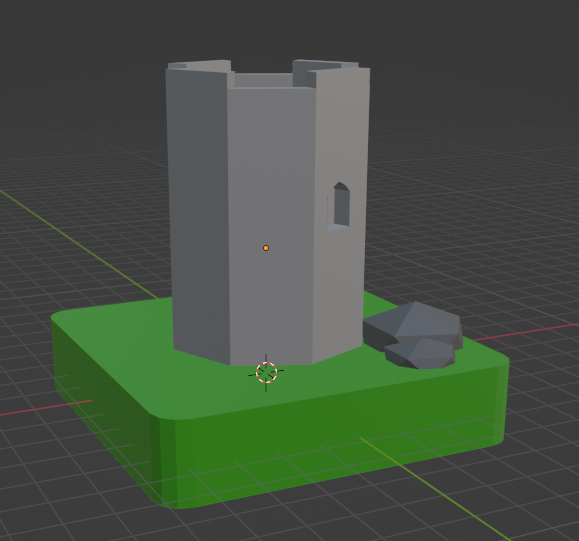 Low Poly Tower by Natedaprinter | Download free STL model | Printables.com