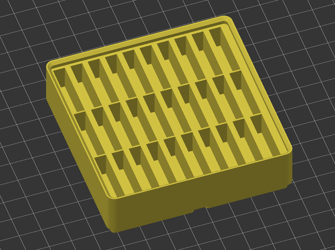 Gridfinity CR2450 coin cell Batery Holder by Ruben Quintanar | Download ...
