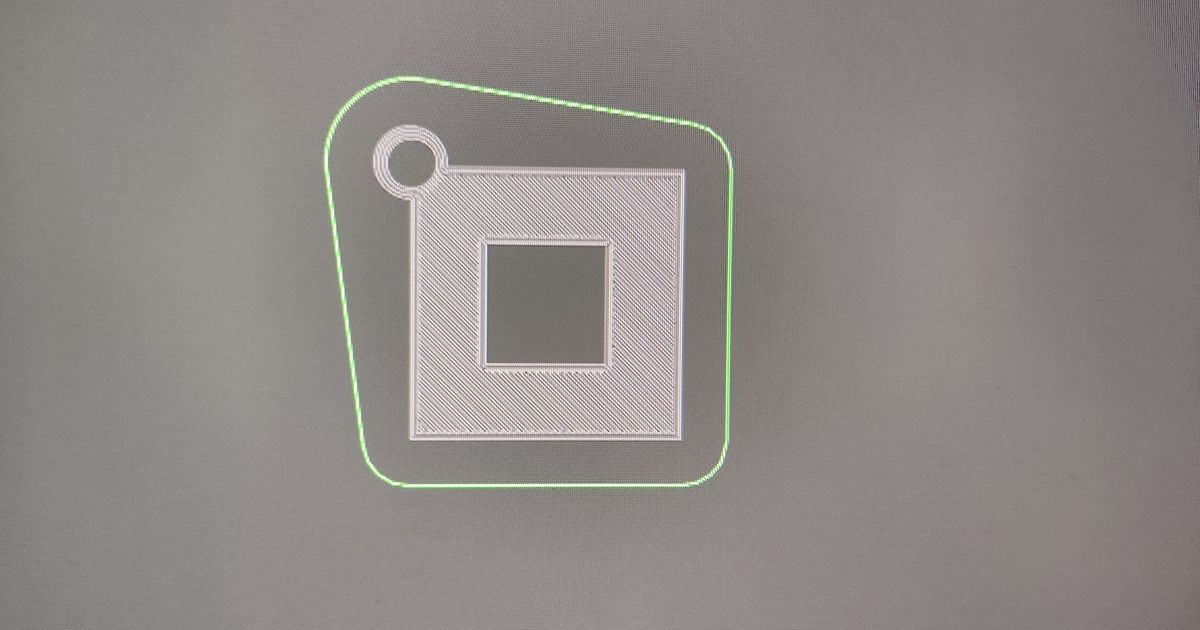 Roblox logo keychain by adrunzio | Download free STL model | Printables.com