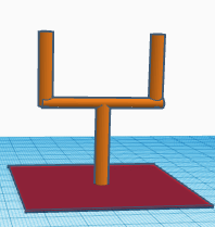Mini football goalposts with ball by Ripley | Download free STL model ...