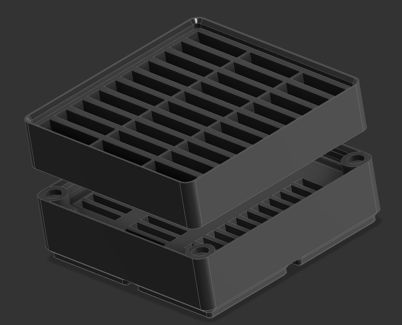 Gridfinity Stacked Coin cell battery holders by Ruben Quintanar ...