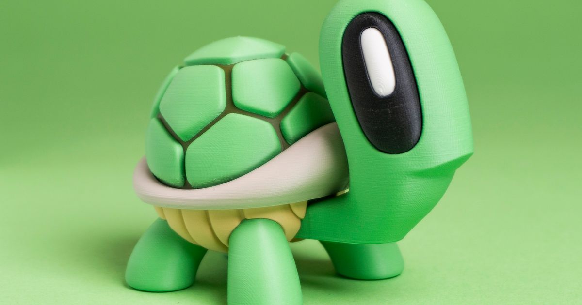 Blob Turtle by bloblab | Printables Store