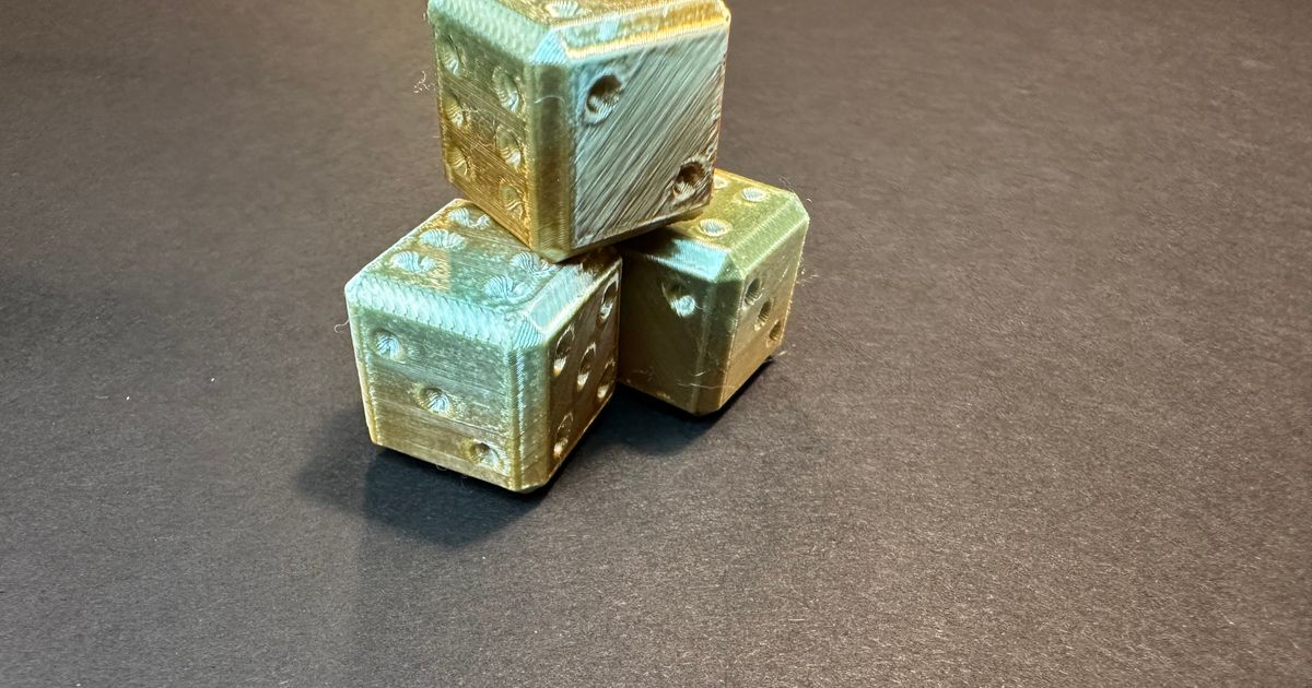 Over Engineered Dice by Rad Nerd Works | Download free STL model ...