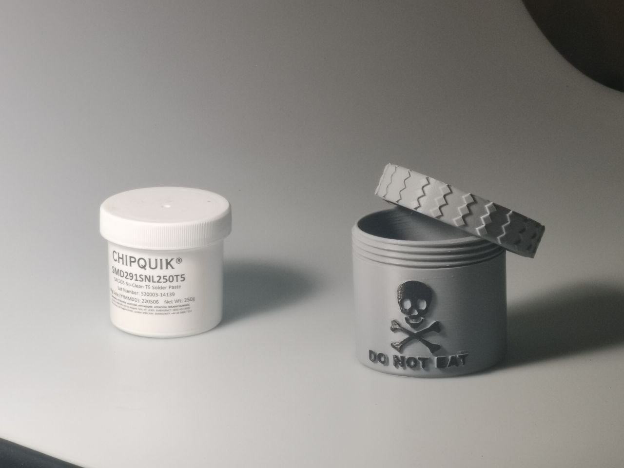 Fridge Safe Container 250mL by homegeek | Download free STL model ...