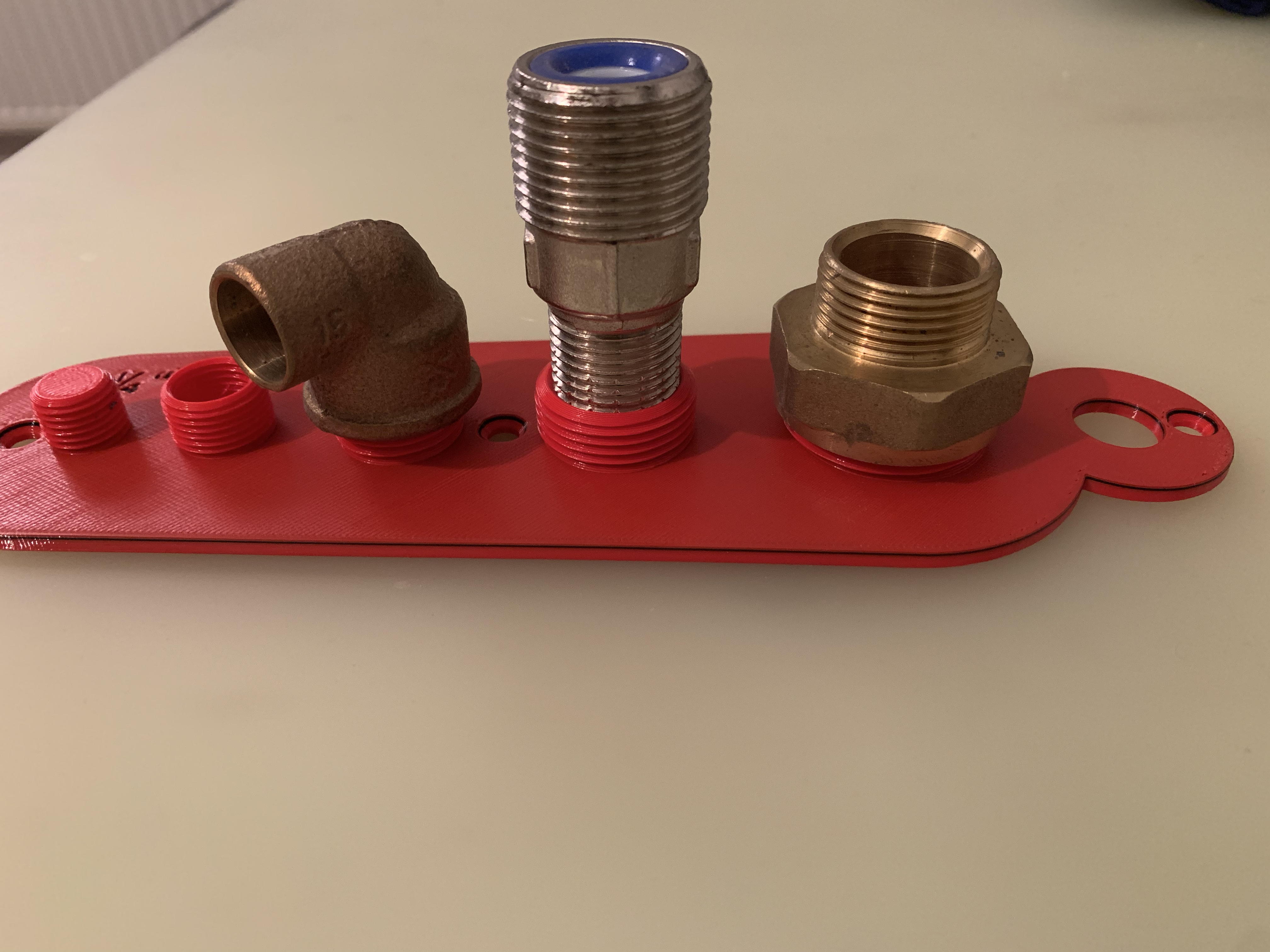 Pipe thread gauge (G-Type) by steffanders | Download free STL model ...