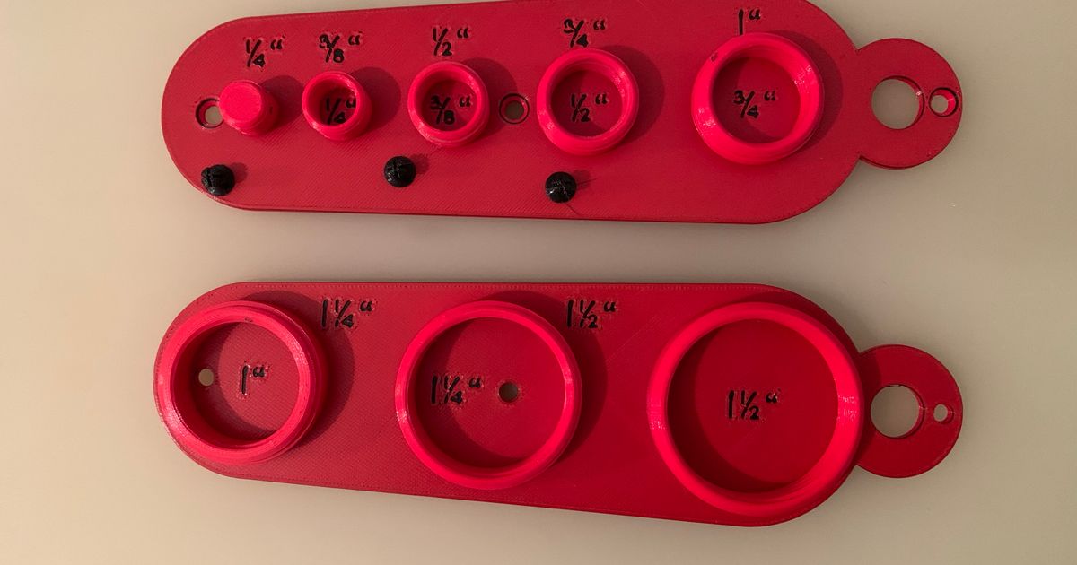 Pipe thread gauge (G-Type) by steffanders | Download free STL model ...