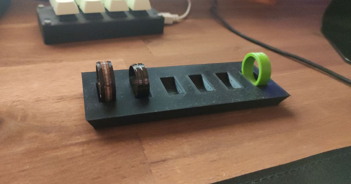 Ring display by f4yrel | Download free STL model | Printables.com