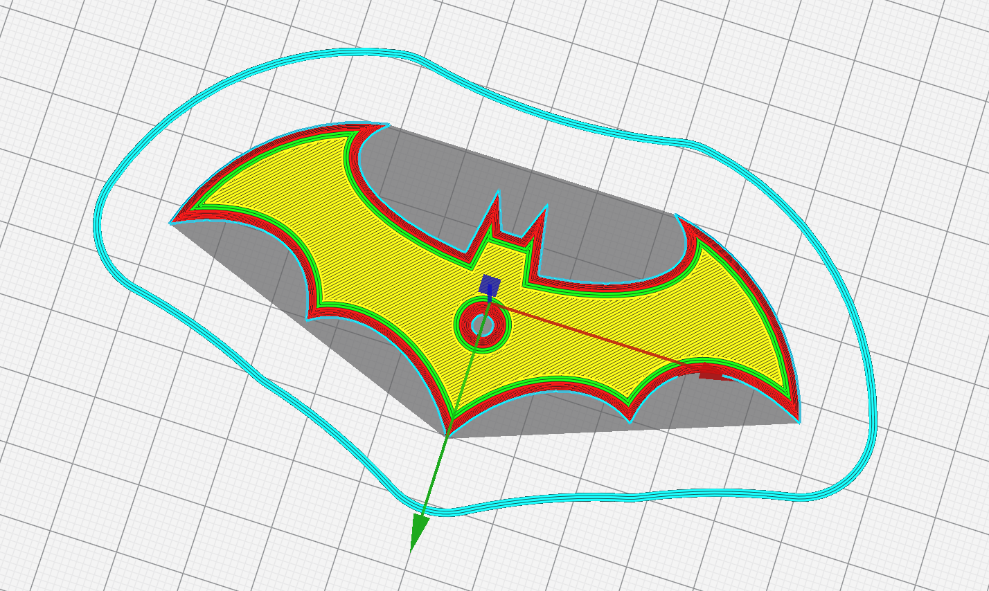 Bat Symbols by CADjockey | Download free STL model | Printables.com