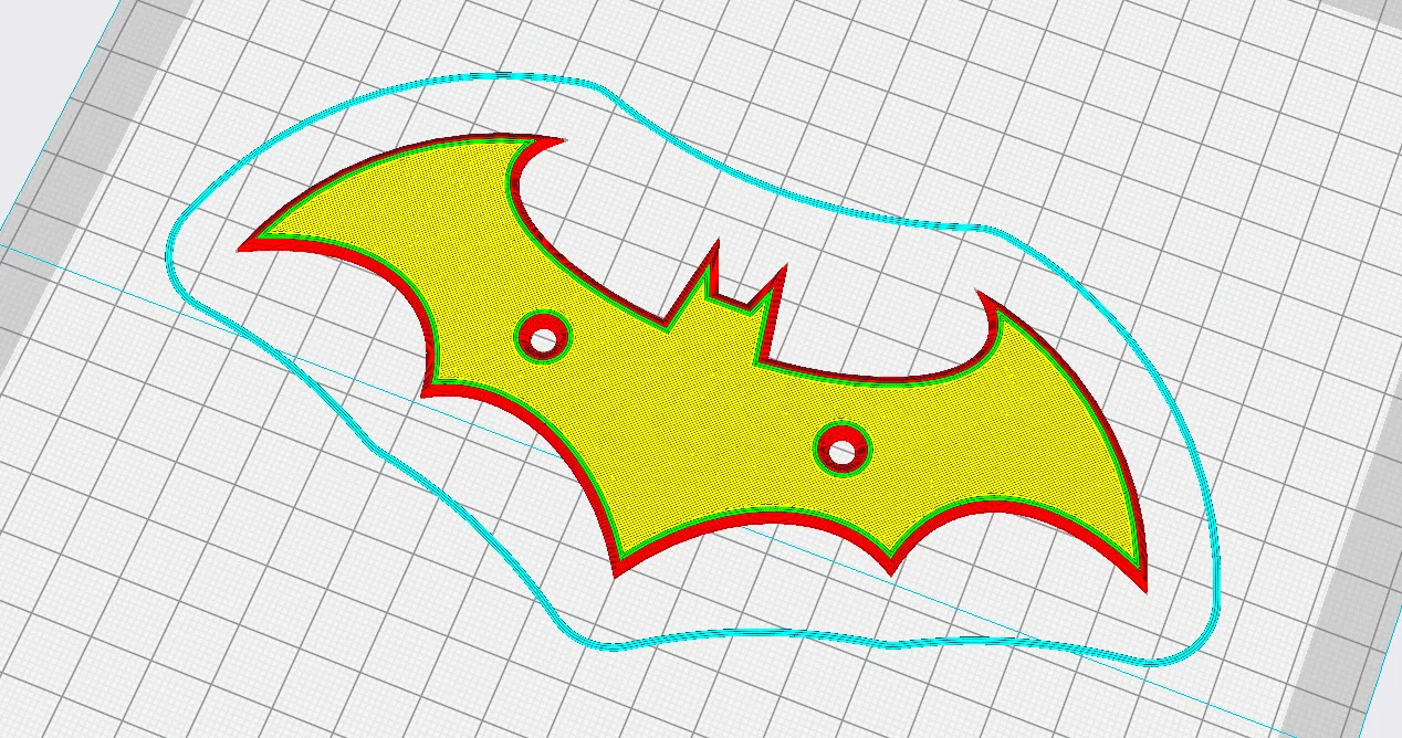 Bat Symbols by CADjockey | Download free STL model | Printables.com