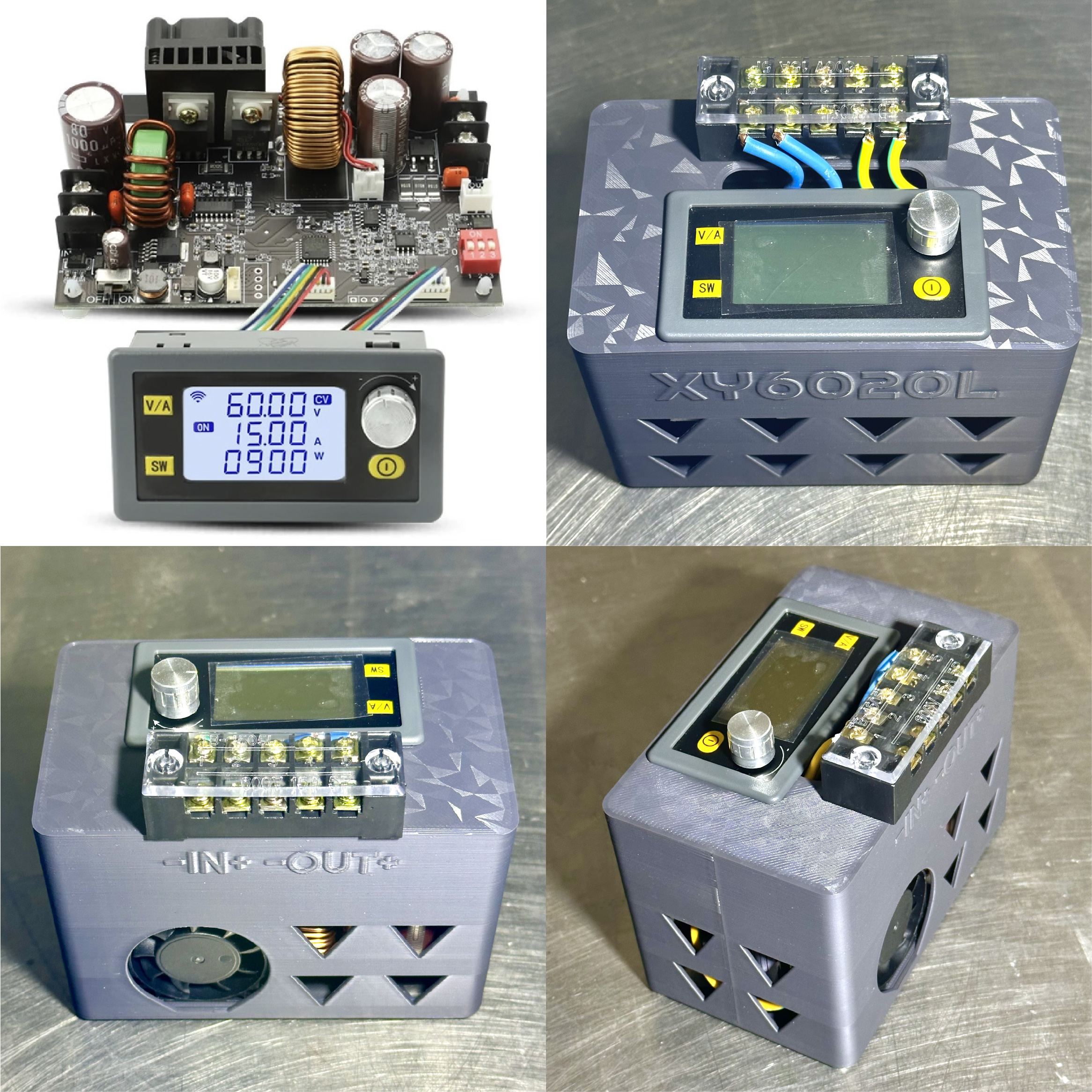 XY6020L Case/Enclosure by Erer2001 | Download free STL model ...