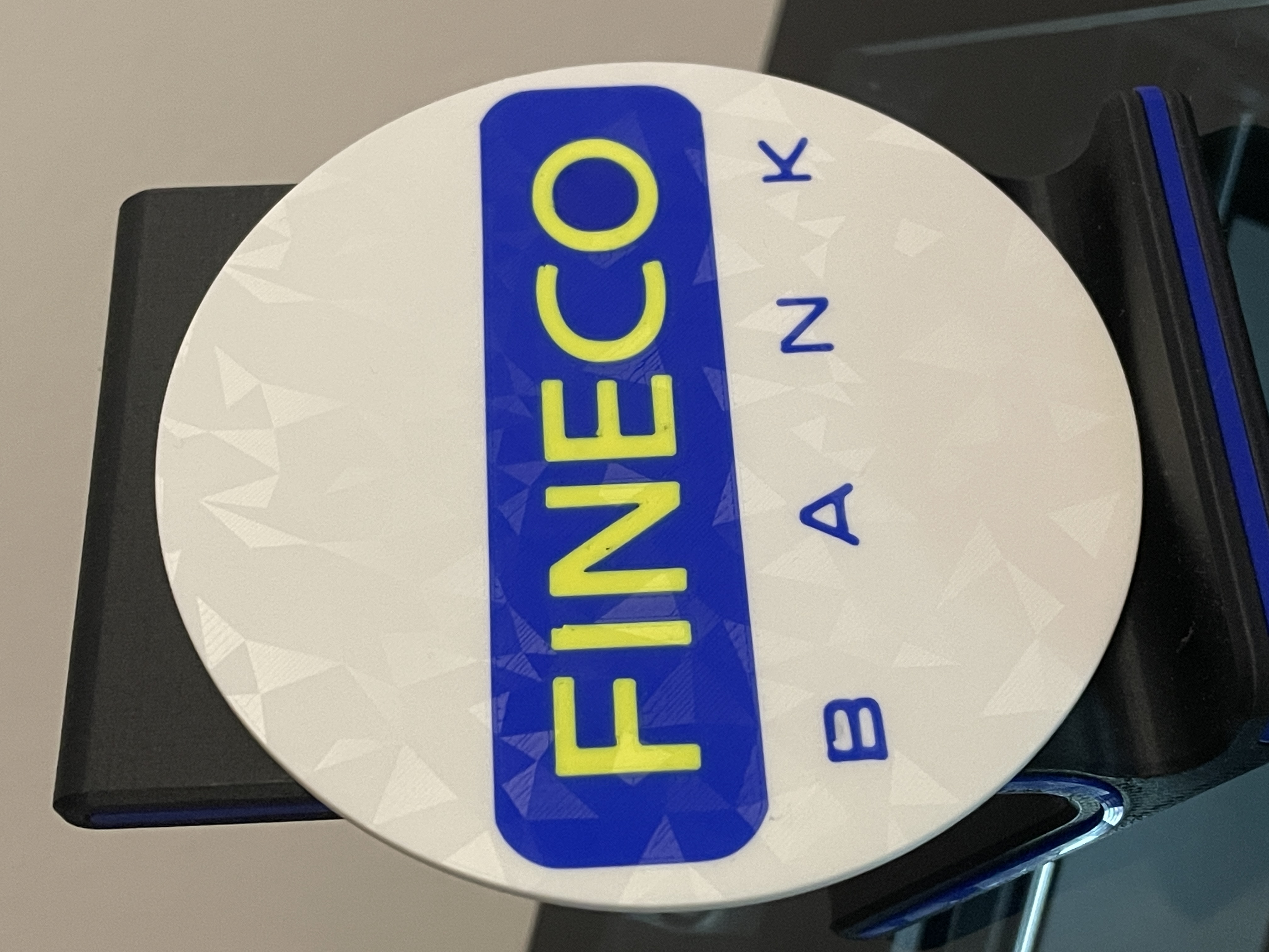 Coaster Fineco Bank by Ivan_Creation_3D | Download free STL model ...