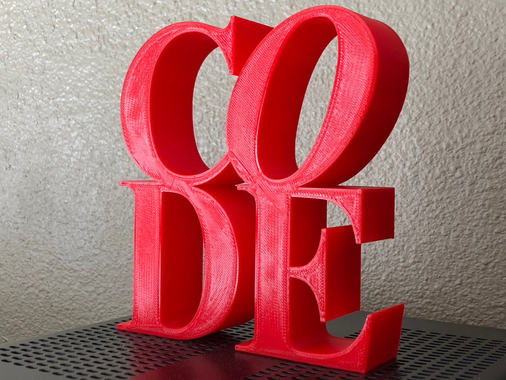 Code (HD) by thisiskeithb | Download free STL model | Printables.com