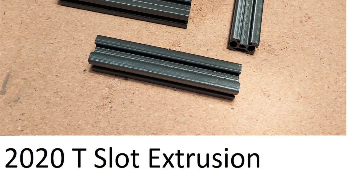 2020 T Slot Printable Extrusion Kit / Pack by Freer | Download free STL ...