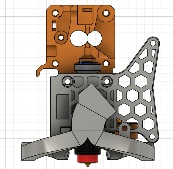 4 Port Delta-P Fan Duct (Revo) by Mackelson | Download free STL model ...