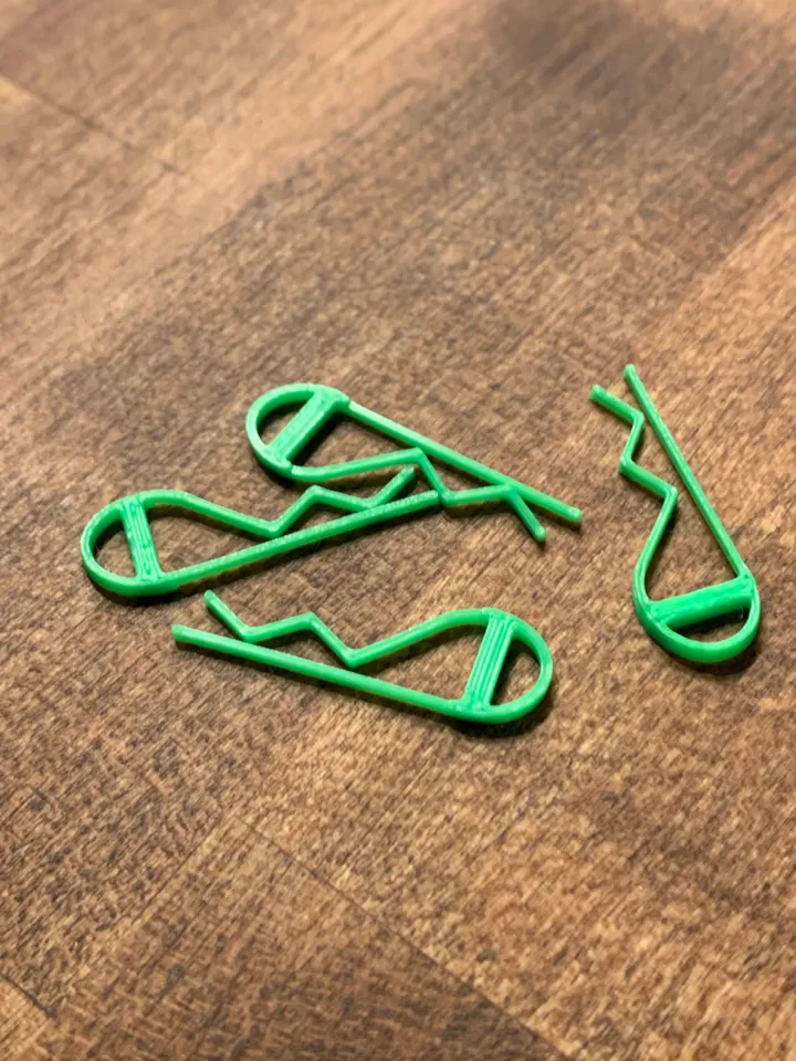 Strong R/C car body clip by -MOD_PLANES- | Download free STL model ...