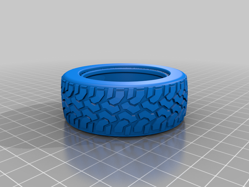 Rim and Tires for 1/10 RC Car von Filamentality | Kostenloses STL ...