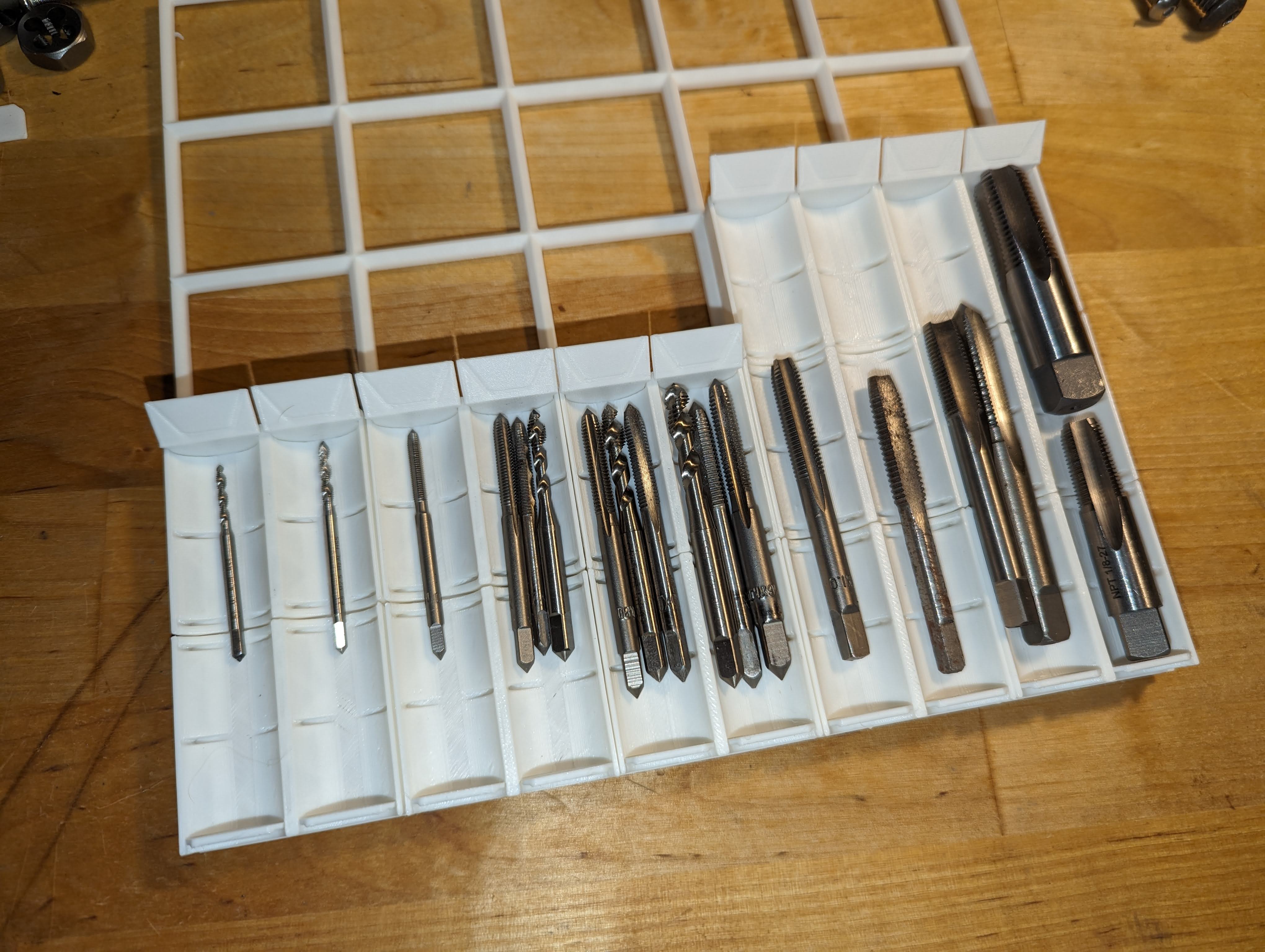 Gridfinity Modular Bit Organizer by Joe Malovich | Download free STL model | Printables.com