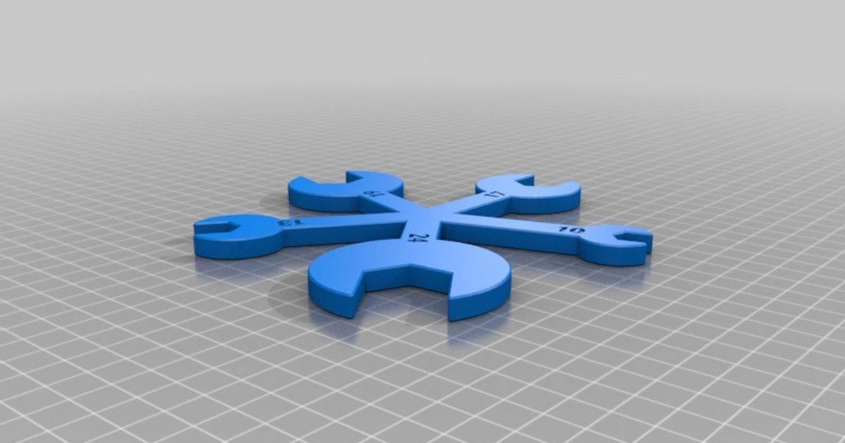 Parametric Multi-Spanner by gringer | Download free STL model ...