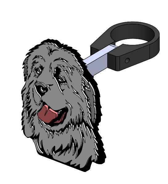 Placa 2D de perros - Husky - Great Pyrenees - Belgian Malinois by ...