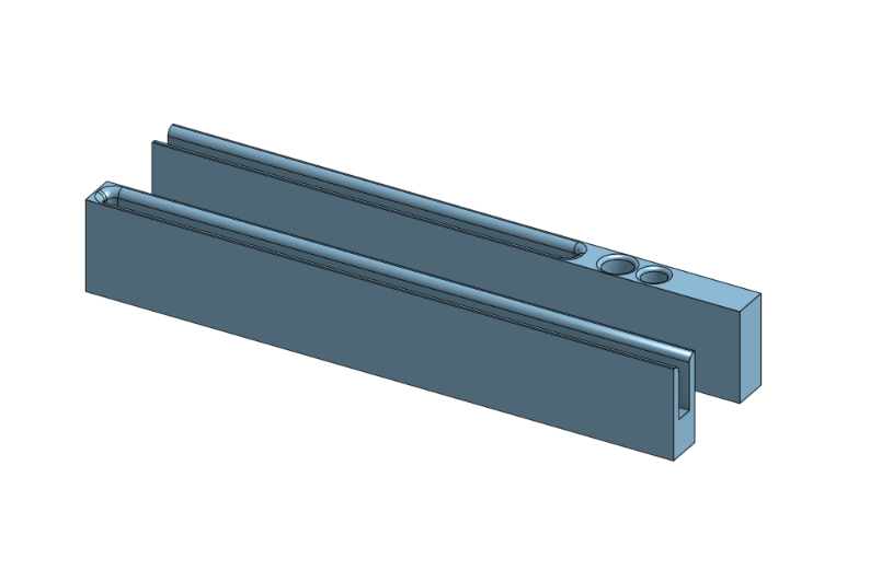 Large Ruler Holder by Sophie | Download free STL model | Printables.com