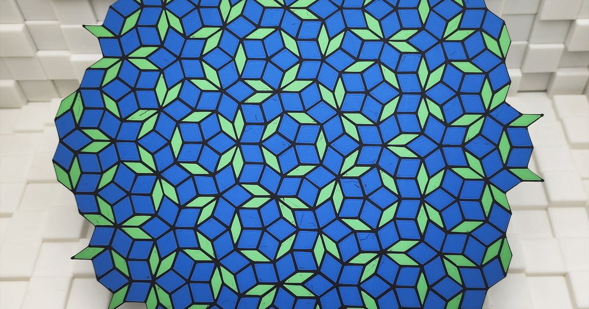 Penrose Tile Pattern for MMU/AMS by Triple G Workshop | Download free ...