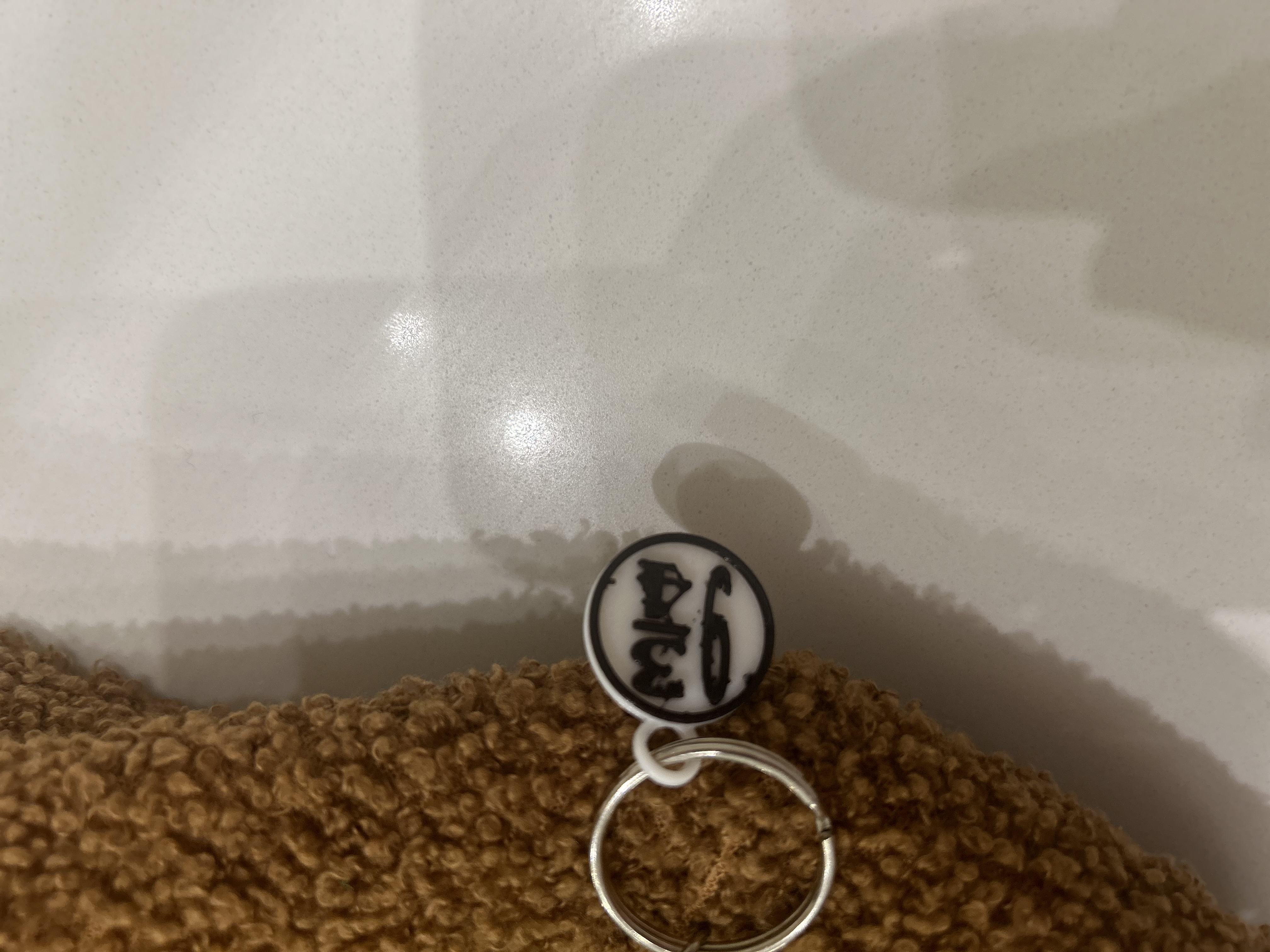 9 and 3/4 key chain by chaim farkas | Download free STL model ...