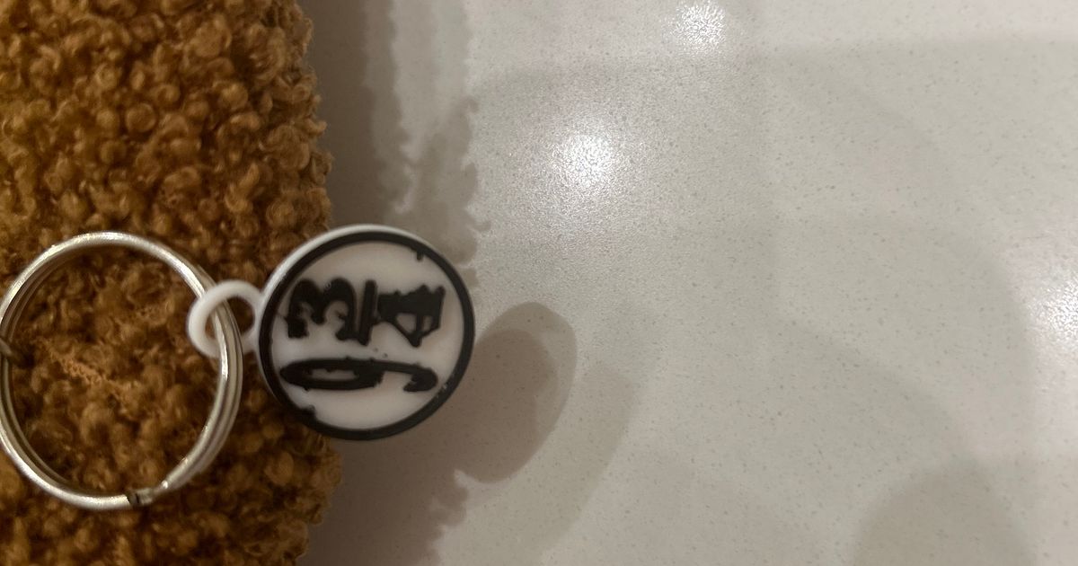 9 and 3/4 key chain by chaim farkas | Download free STL model ...