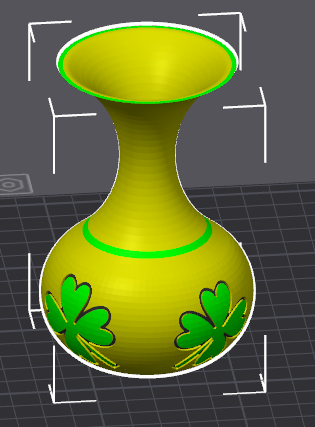 Four Leaf Clover Vase by jermaine | Download free STL model ...